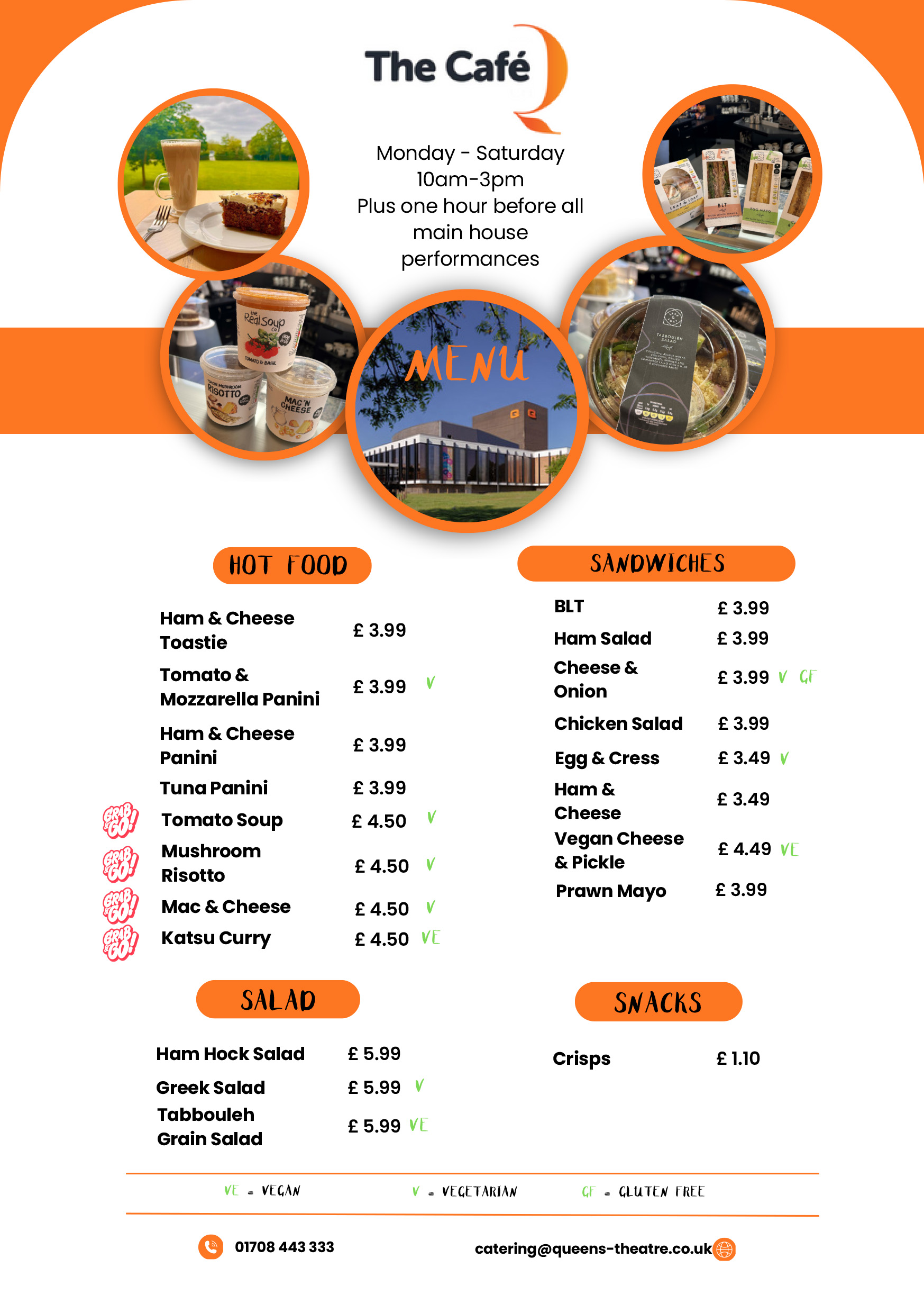 Food & Drink - Queens Theatre